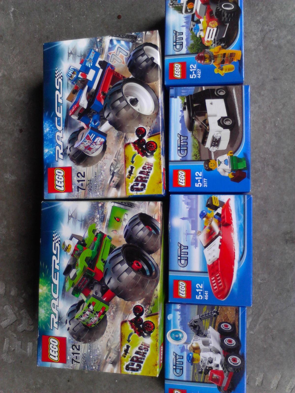 LEGO CITY 3177 I RACERS 9094 i 9095