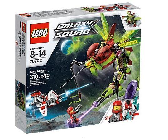 Lego Galaxy Squad - Warp Žalac 70702 - Akcija!