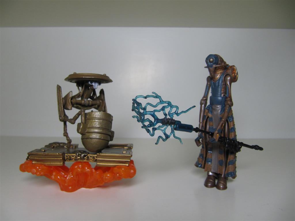STAR WARS HASBRO/KENNER Mustafar Sentry & Lava Droid (AKCIJA!)