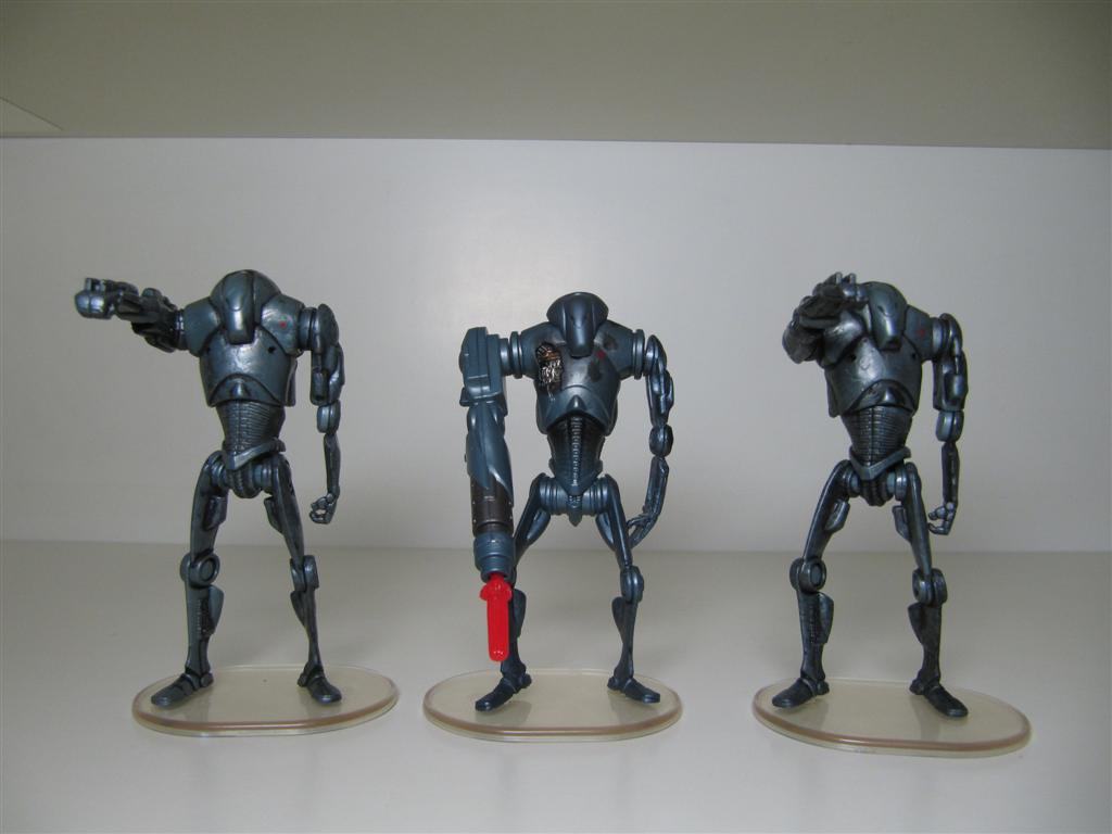STAR WARS HASBRO/KENNER Super Battle Droids (AKCIJA!)