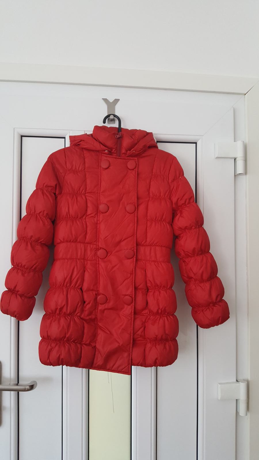 Benetton jaknica od perja vel 10-11