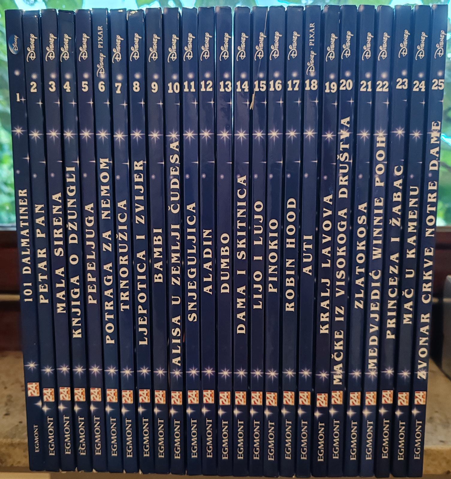 Disney knjige - slikovnice komplet 25 komada