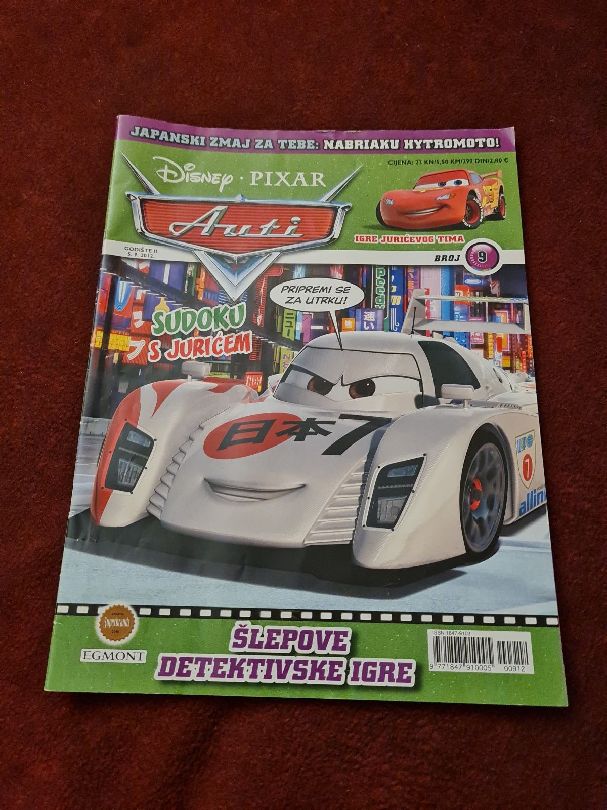 Disney Pixar - Auti br. 9 i 12