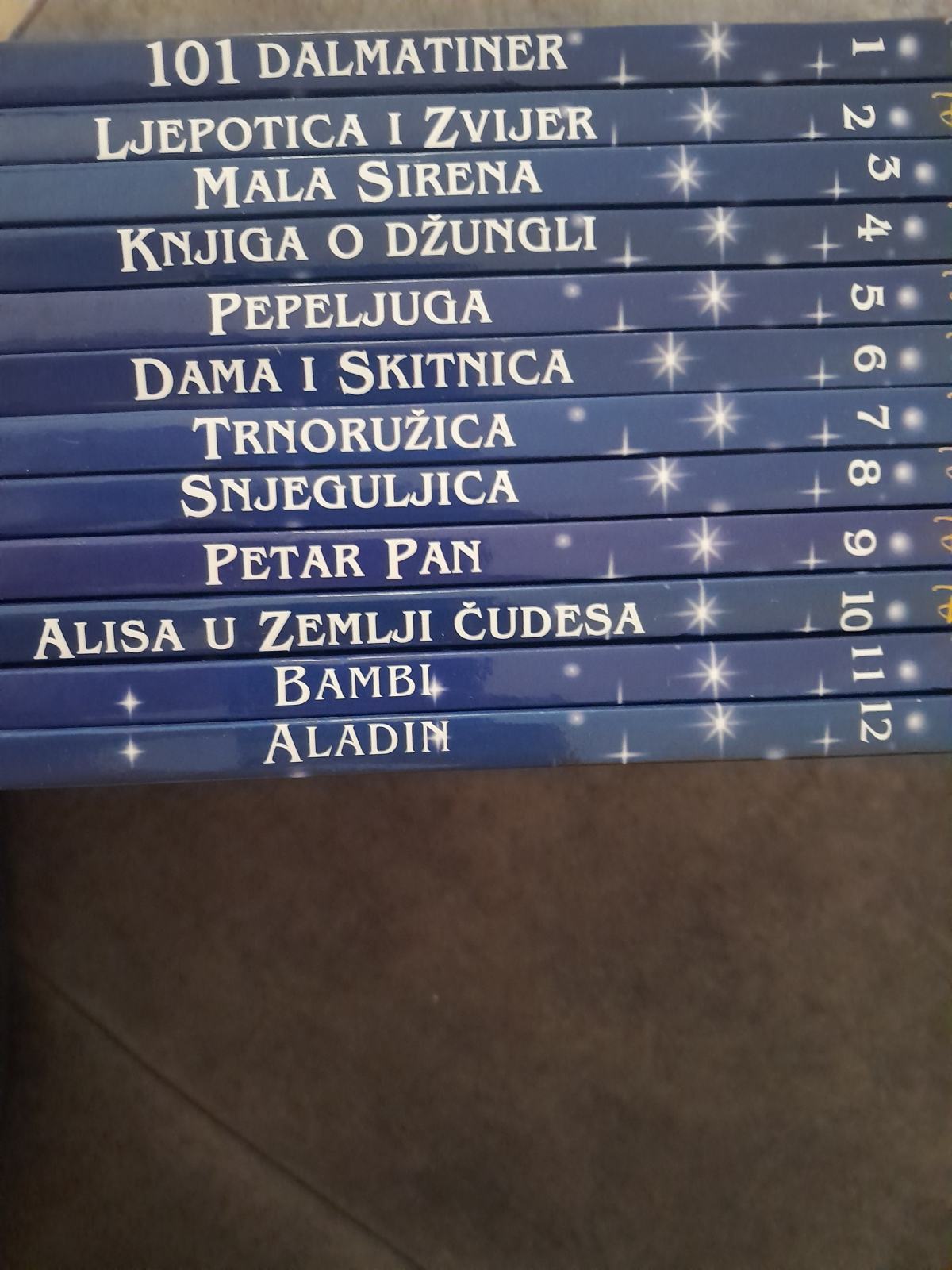 Disney slikovnice komplet - 12 knjiga
