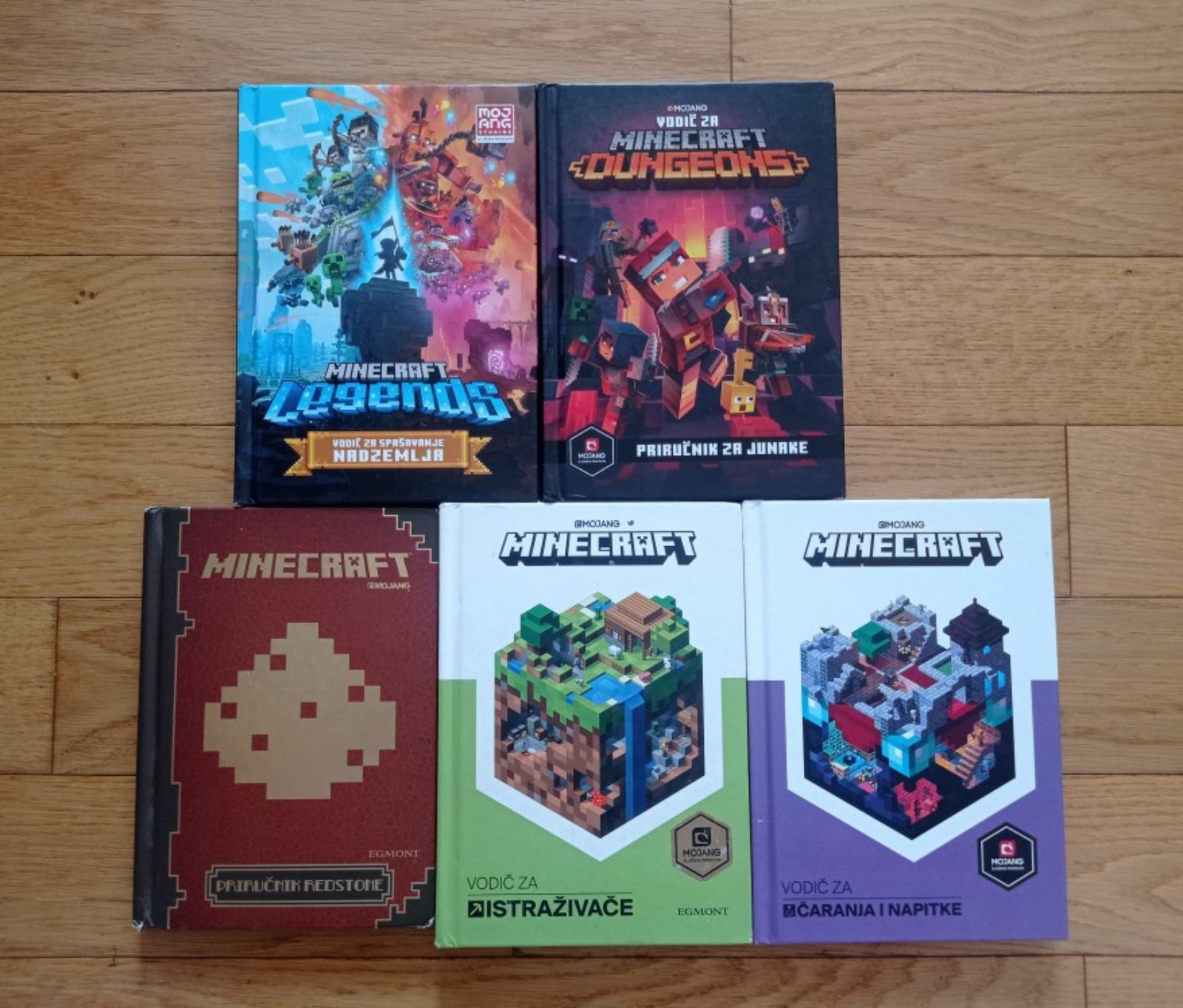 Minecraft knjige priručnici