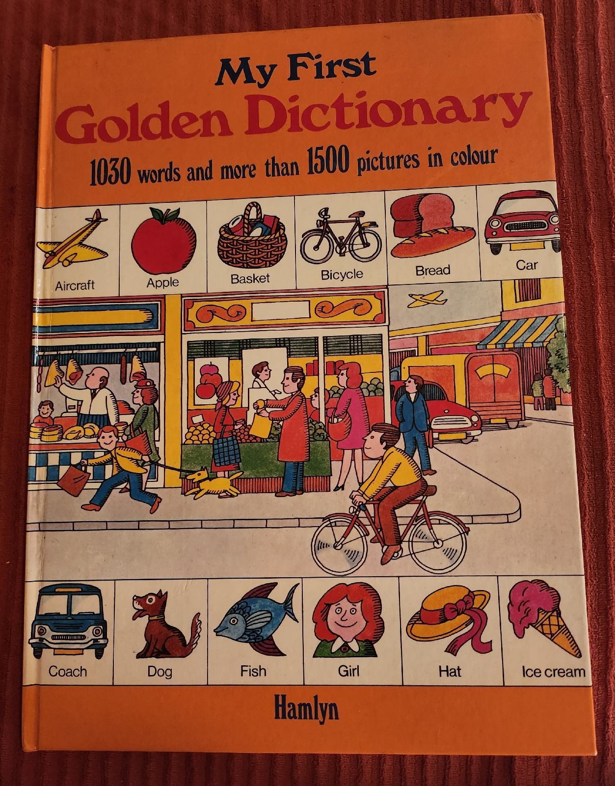 MY FIRST GOLDEN DICTIONARY 1979 g.