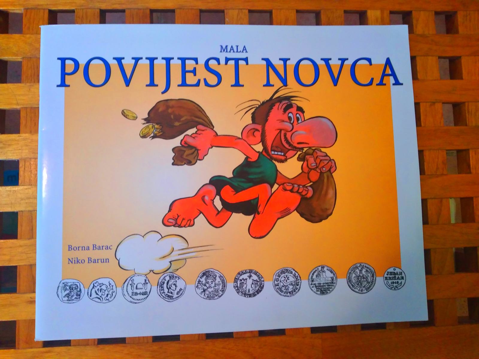 STRIP BORNA BARAC NIKO BARUN MALA POVIJEST NOVCA ZAGREB