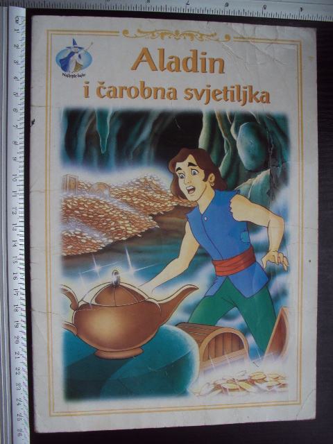 ALADIN I ĆAROBNA SVJETILJKA - slikovnica