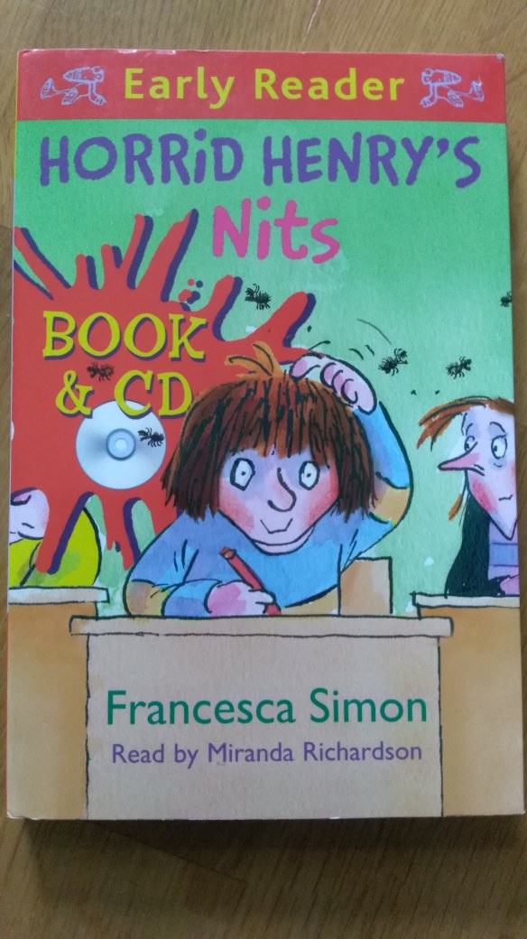 Early reader Horrid Henrys nits knjiga i CD