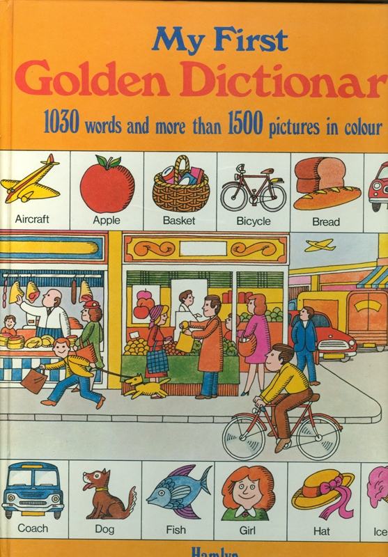 MY FIRST GOLDEN DICTIONARY