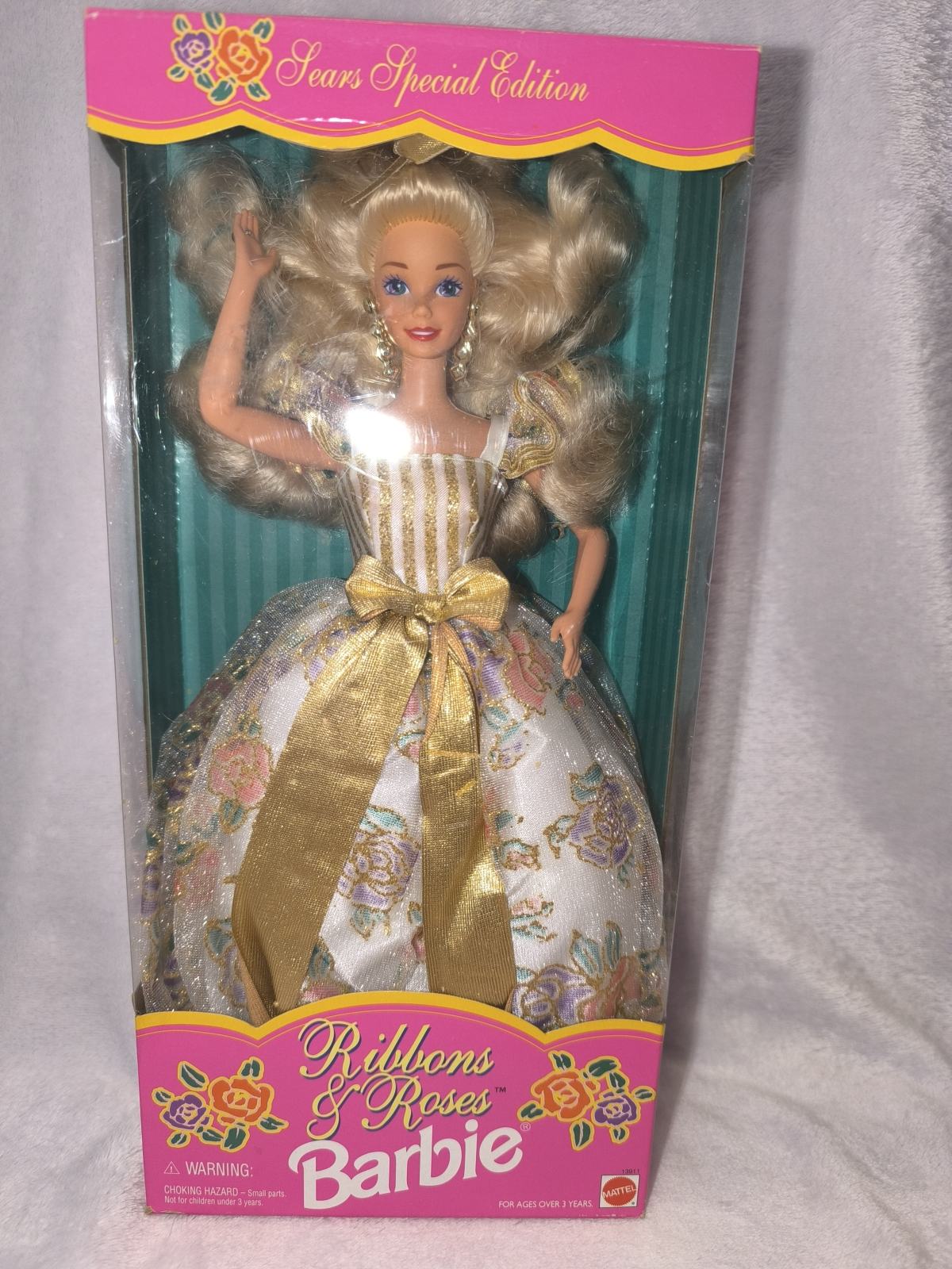 Barbie Ribbons & Roses 1994 NRFB Sears Special Edition Vintage