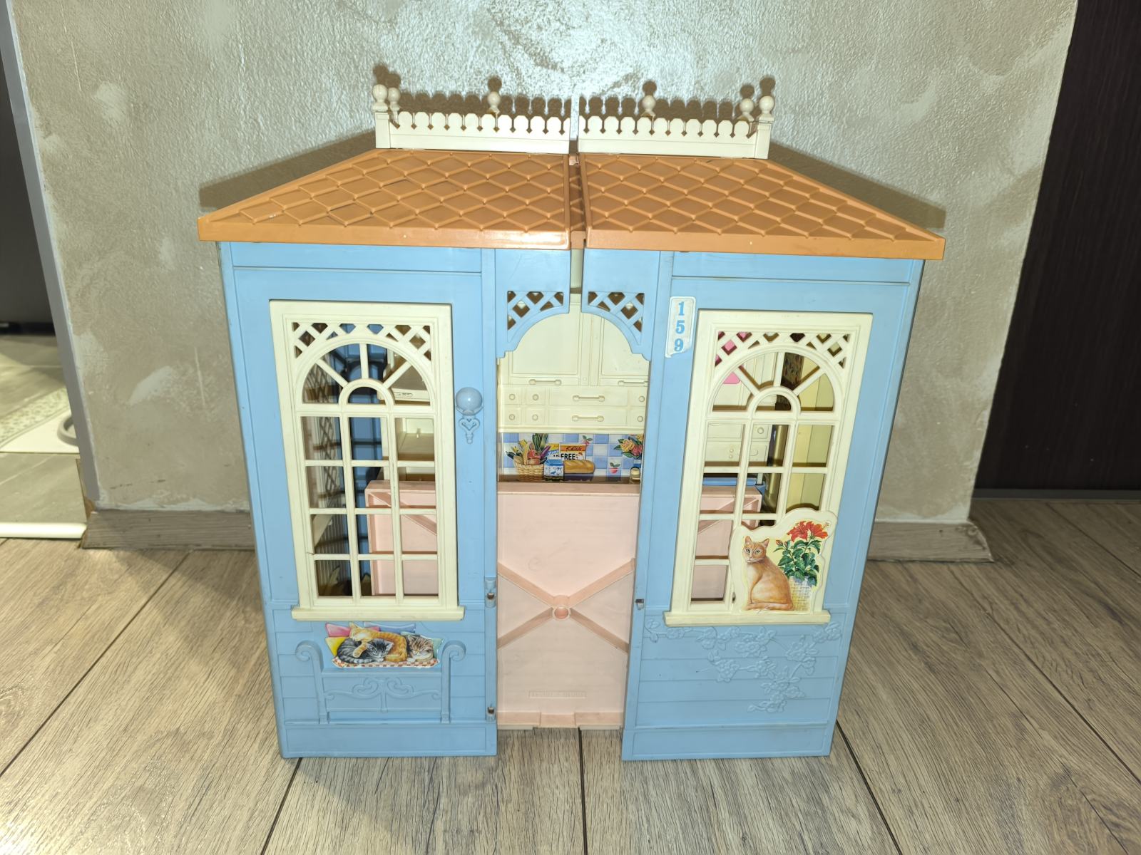 Barbie Vintage kucica Fold Out Doll Dream House Cottage 1998