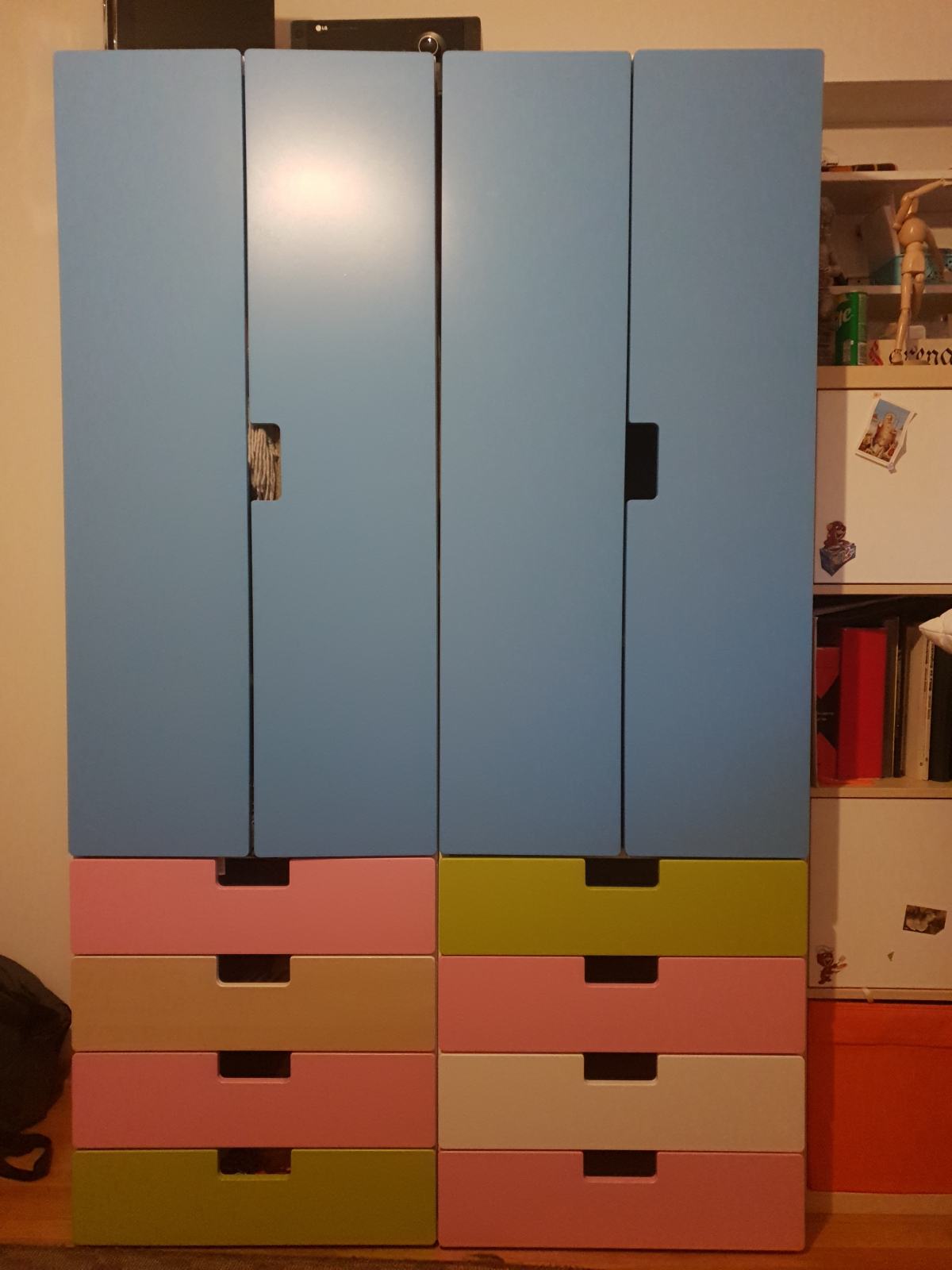IKEA STUVA ormar, 60x50x192, 2 kom
