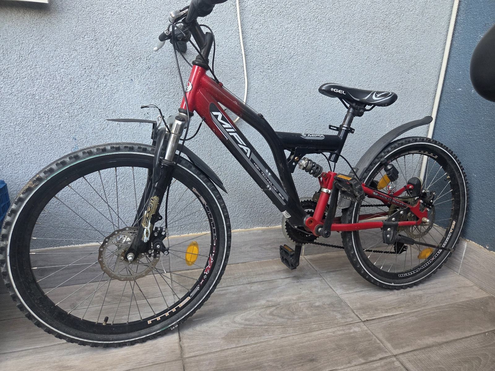 Prodajem MIFA full suspension dječji bicikl 6-10god