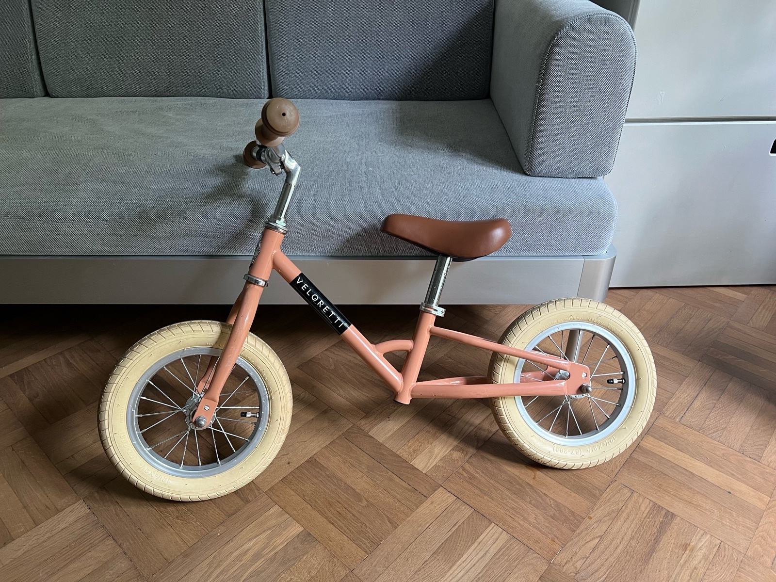 Veloretti mini guralica - prljavo roza