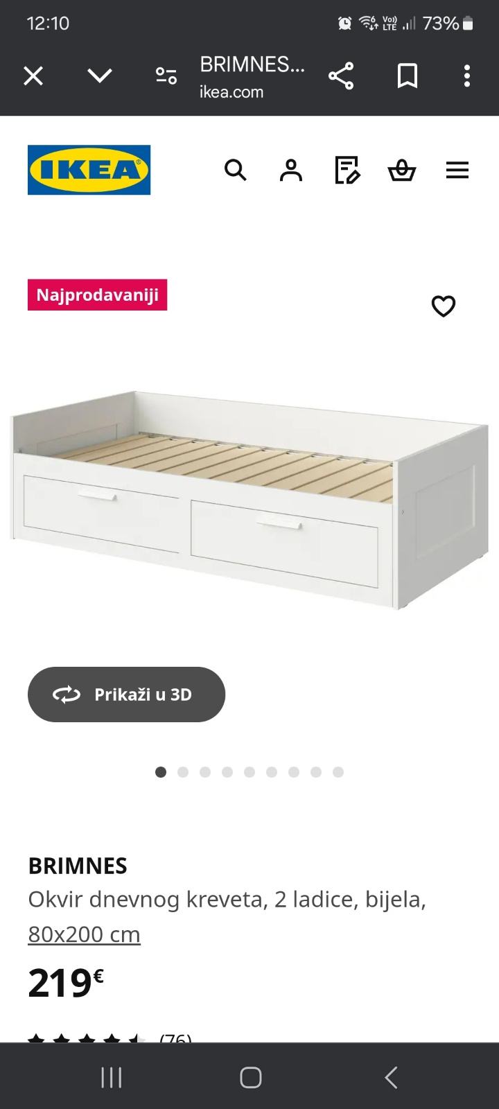 Ikea krevet