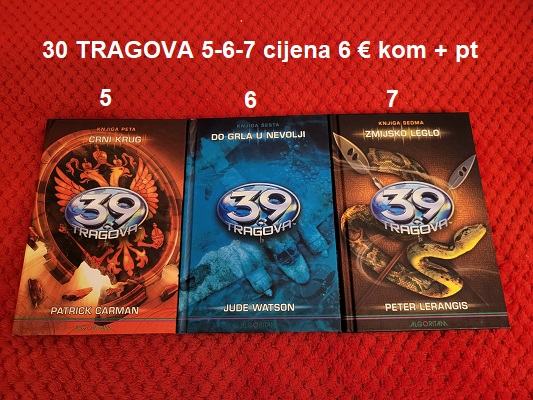 39 TRAGOVA - knjiga 5, 6, 7