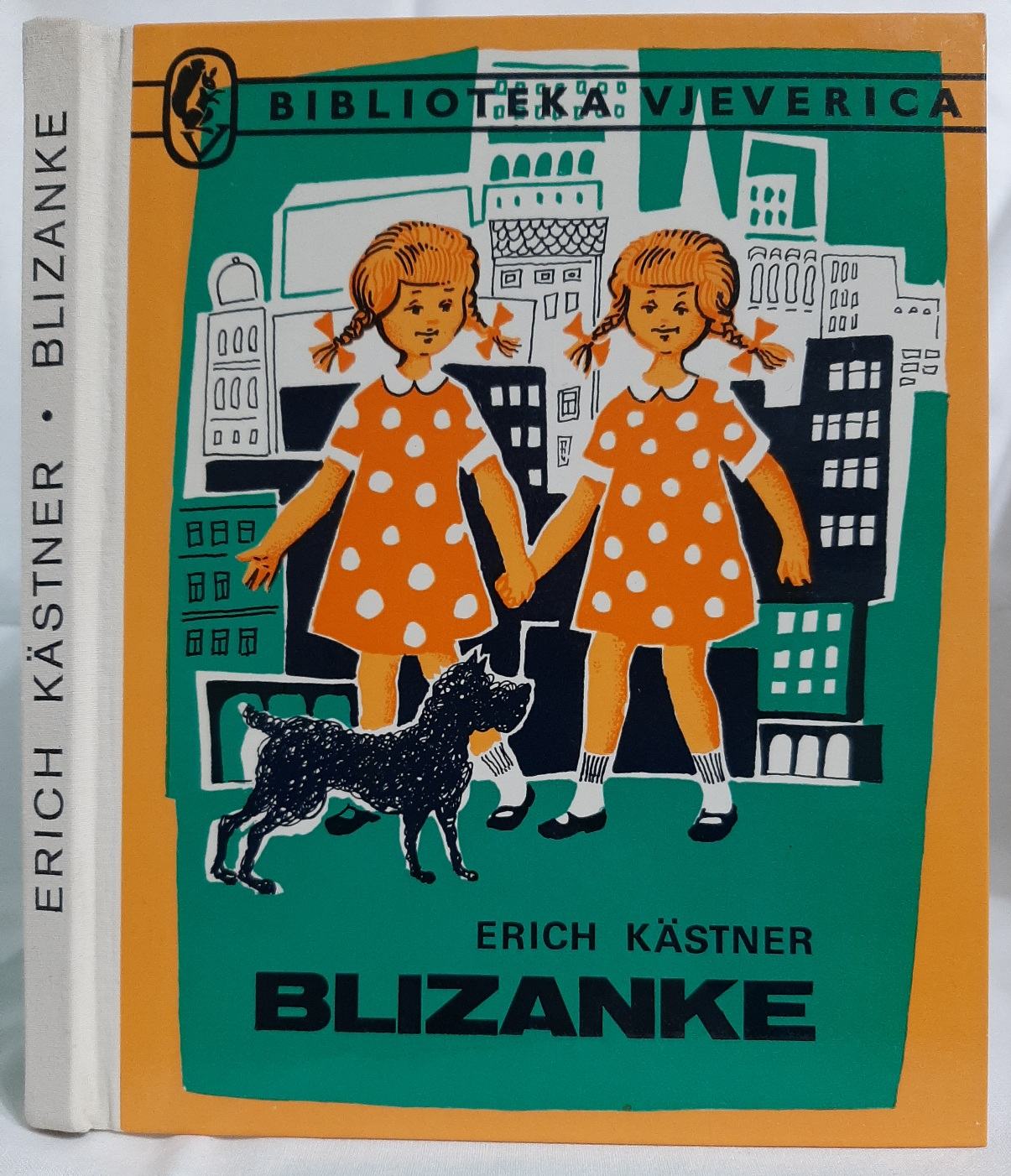 Blizanke - Erich Kästner, 1982. Biblioteka Vjeverica