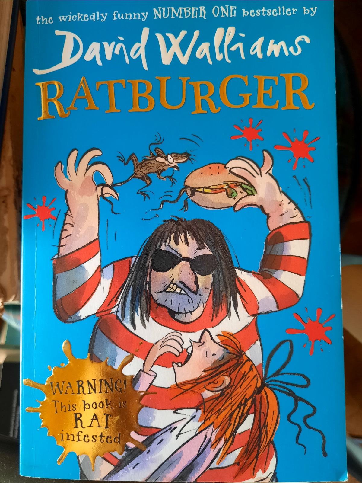 David Walliams RATBURGER