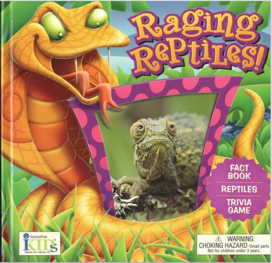Groovy Tube Books: Raging Reptiles!