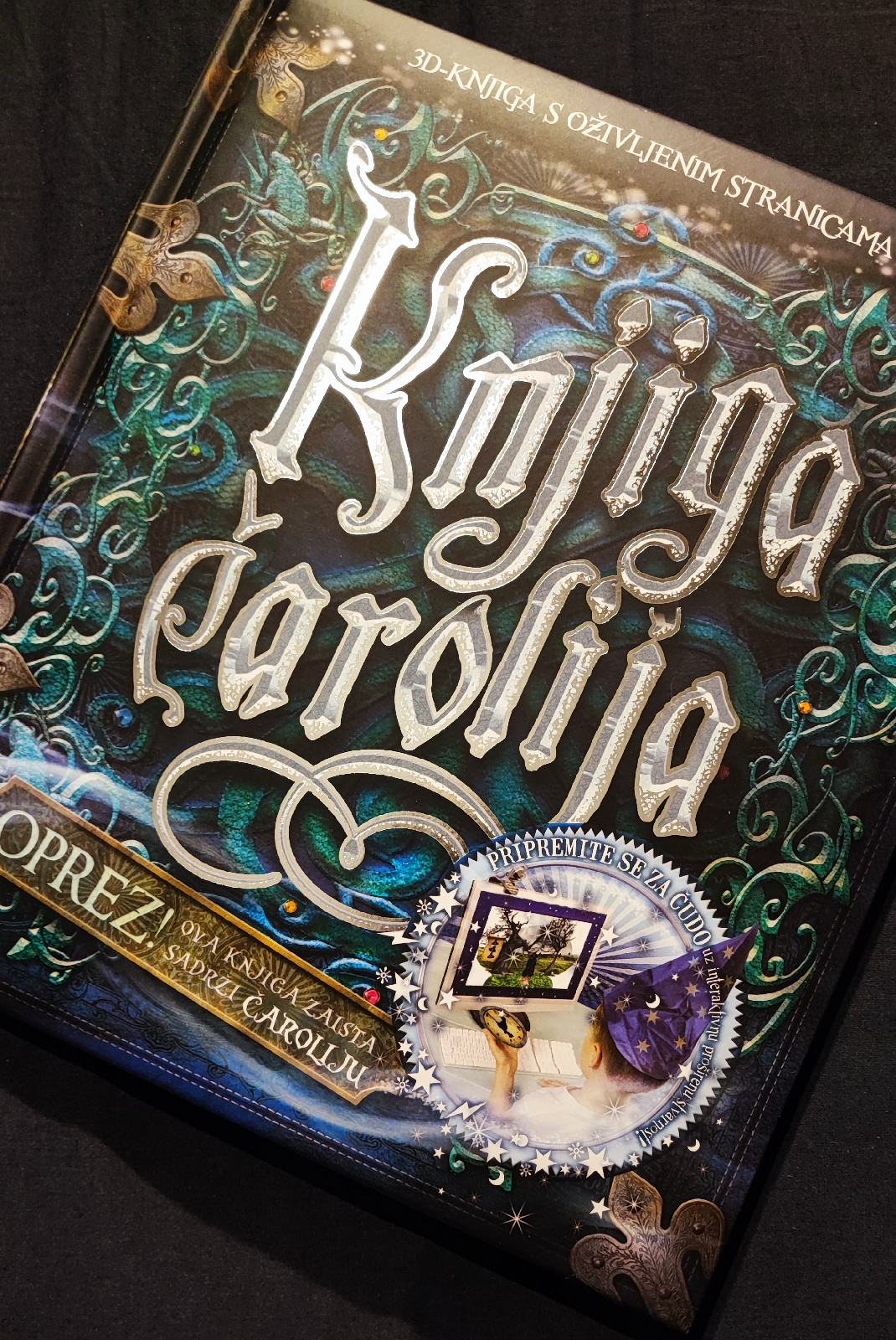 Jim Pipe Knjiga čarolija 3D knjiga