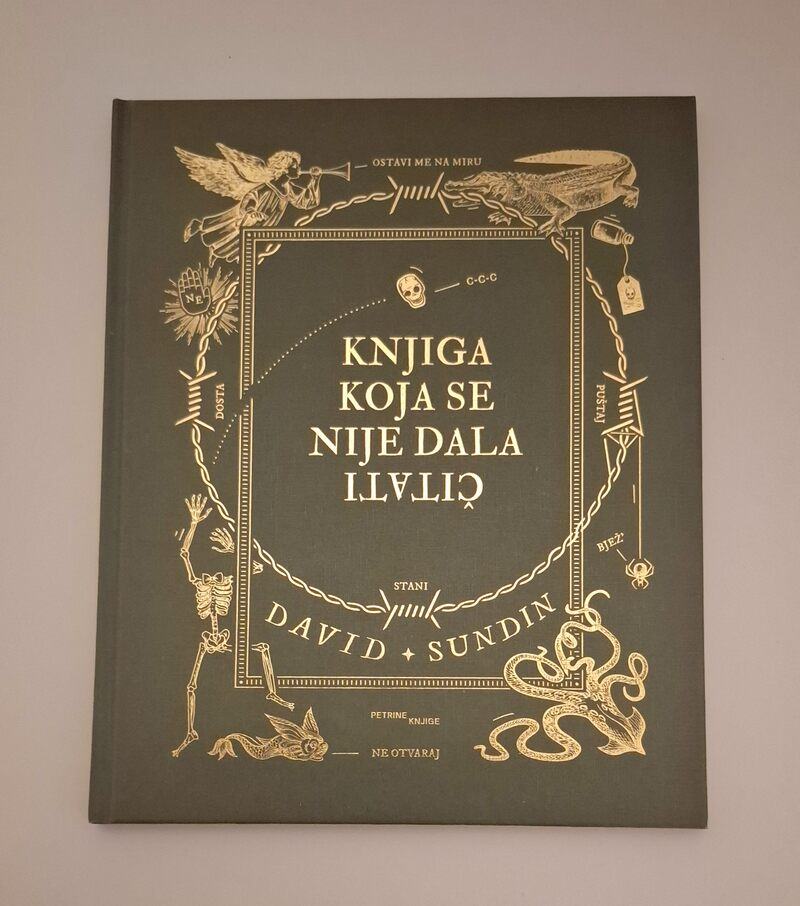 Knjiga koja se nije dala čitati - David Sundin