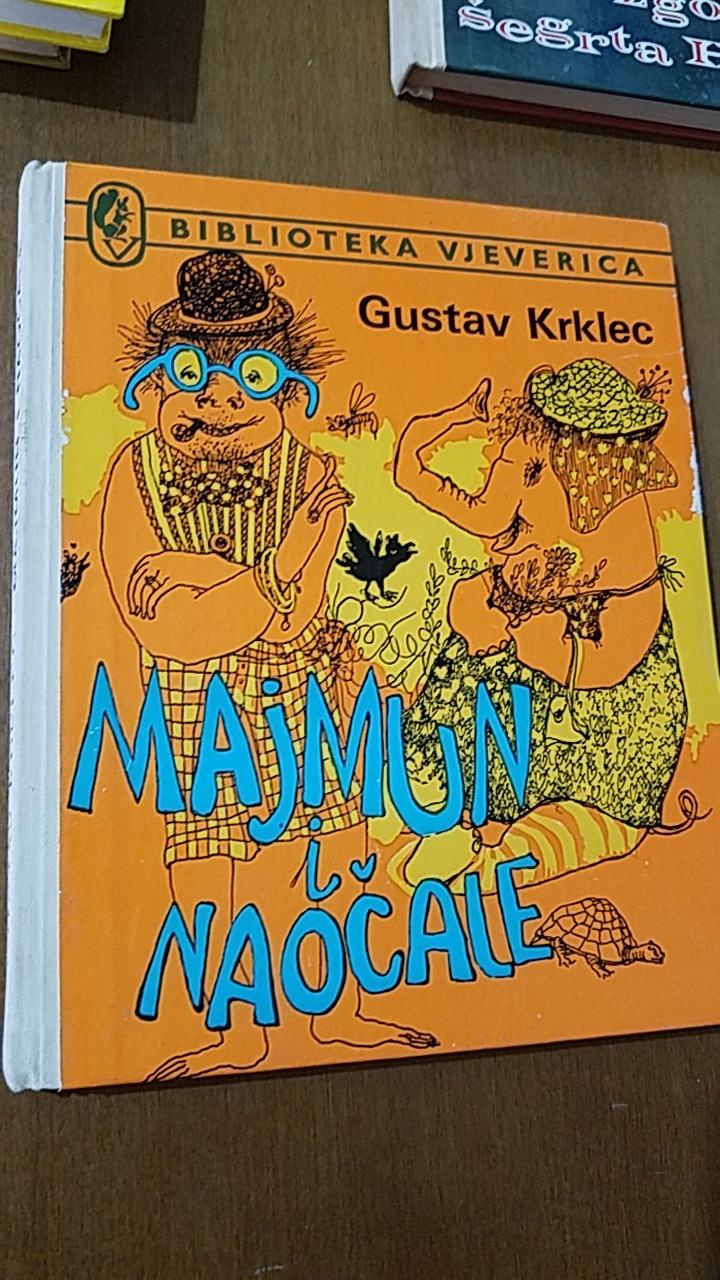 MAJMUN I NAOČALE Gustav Krklec