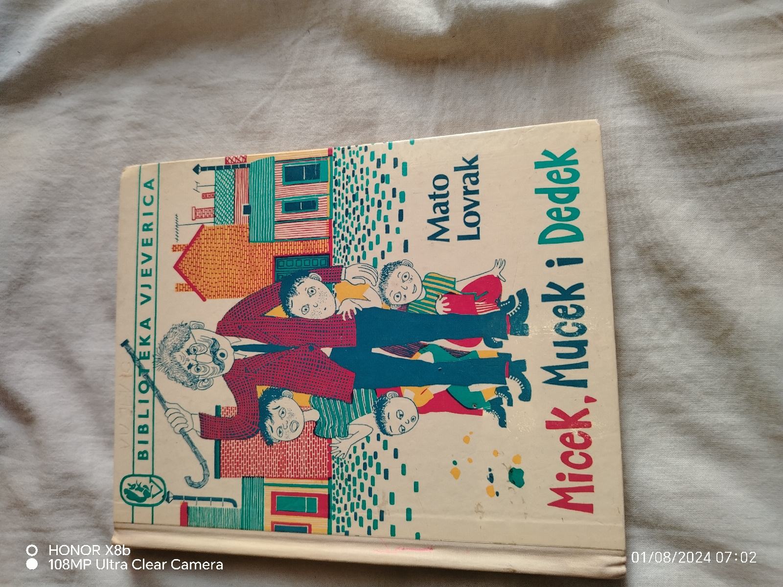 Micek, mucek i dedek, Mato Lovrak, Biblioteka vjeverica