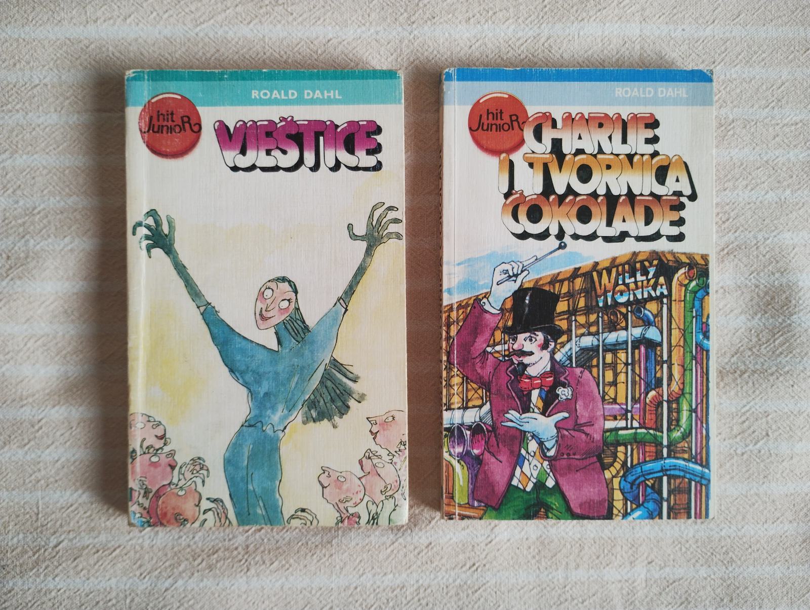 R.DAHL VJEŠTICE CHARLIE I TVORNICA COKOLADE komplet