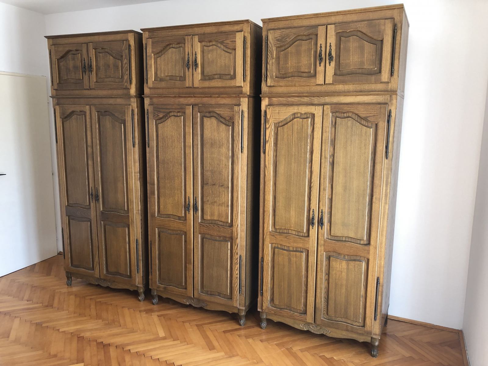 3 starinska ormara, + 2 GRATIS, PUNO DRVO + hrastov furnir, - Trogir