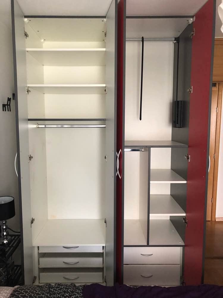 Prodajem dva ormara 245 x 70 cm