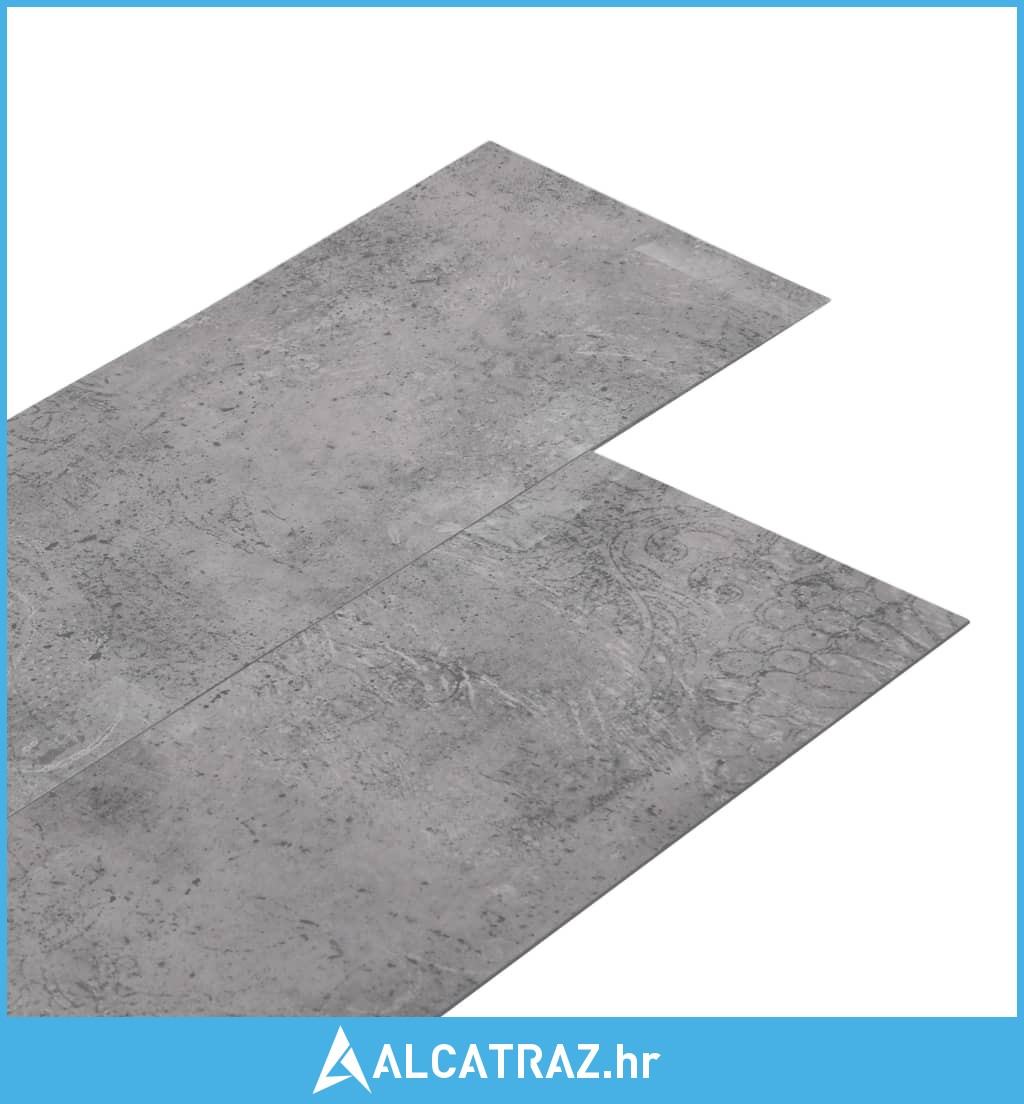 Nesamoljepljive podne obloge PVC 5,26 m² 2 mm cementnosmeđe - NOVO