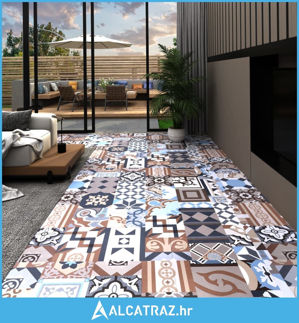 Samoljepljive podne obloge od PVC-a 5,11 m² s mono uzorkom - NOVO