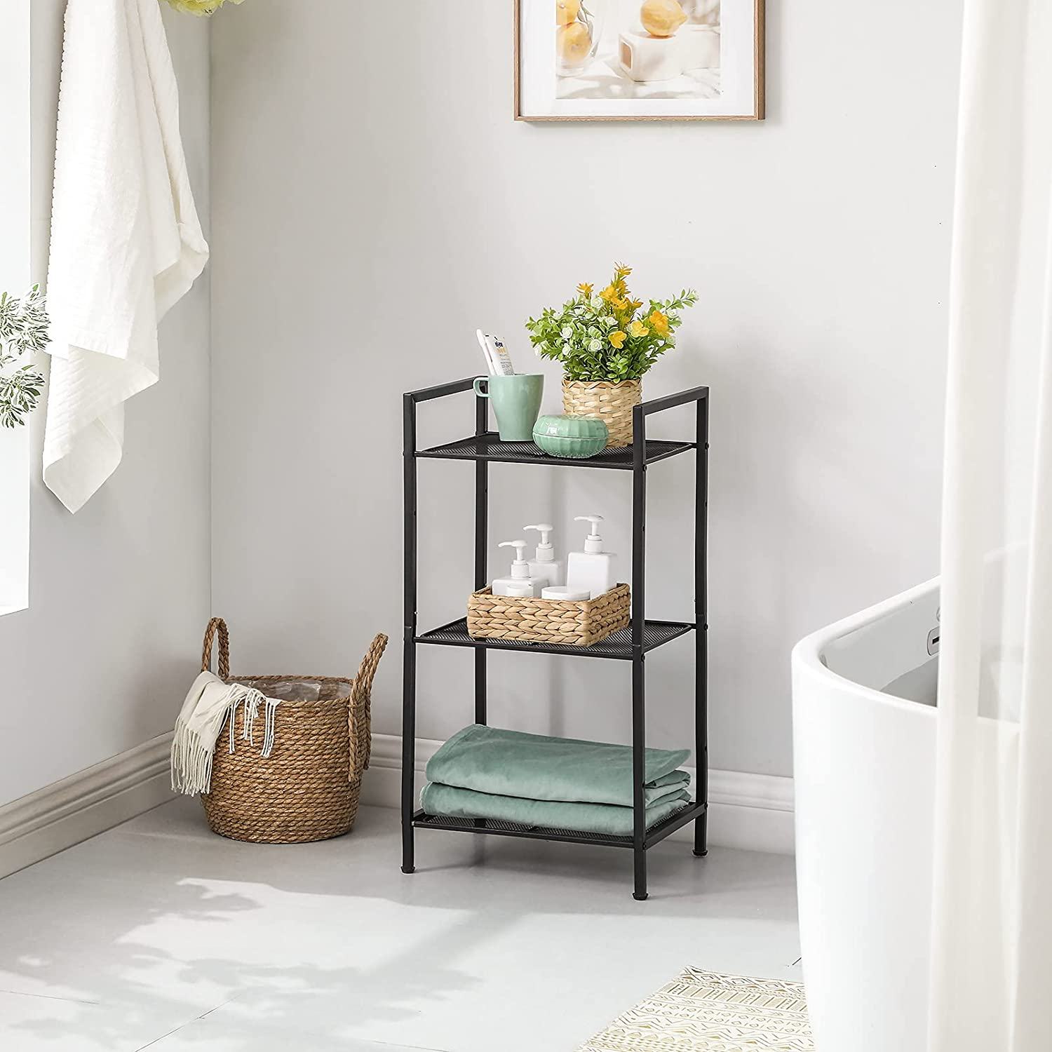 Metalna polica s 3 razine