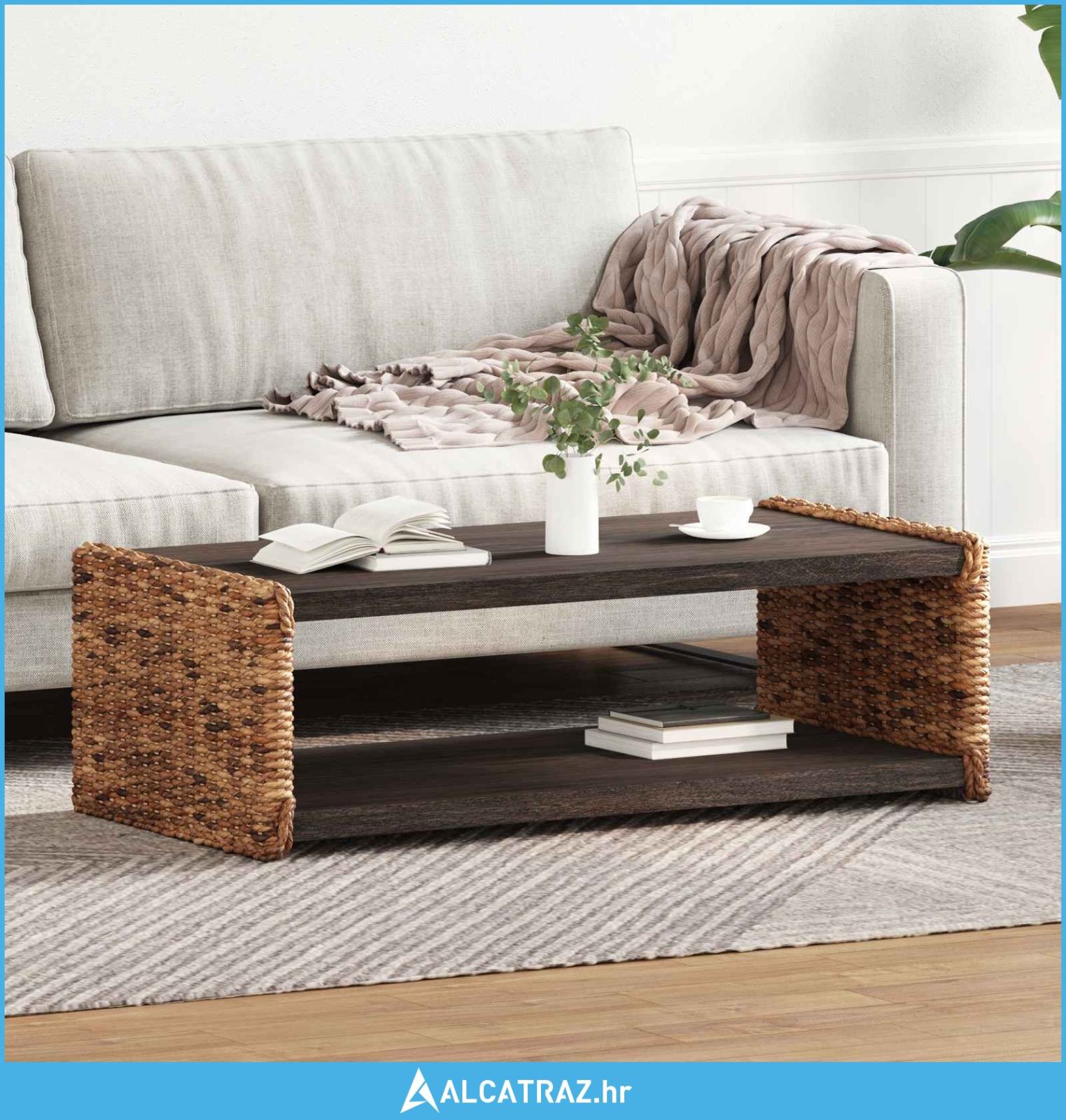 Stolić za kavu Prirodna 110 x 55 x 35 cm - NOVO