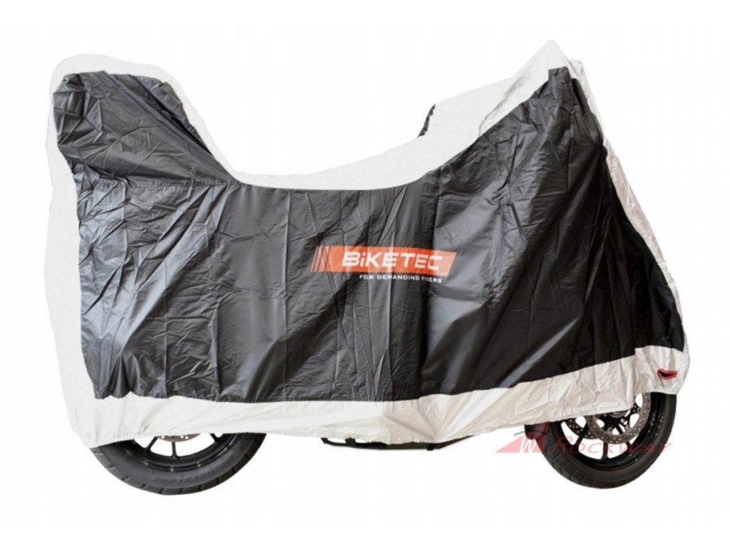 BIKETEC BT3188 POKRIVAČ (CERADA) ZA MOTORE I SKUTERE SA KOFEROM XXL