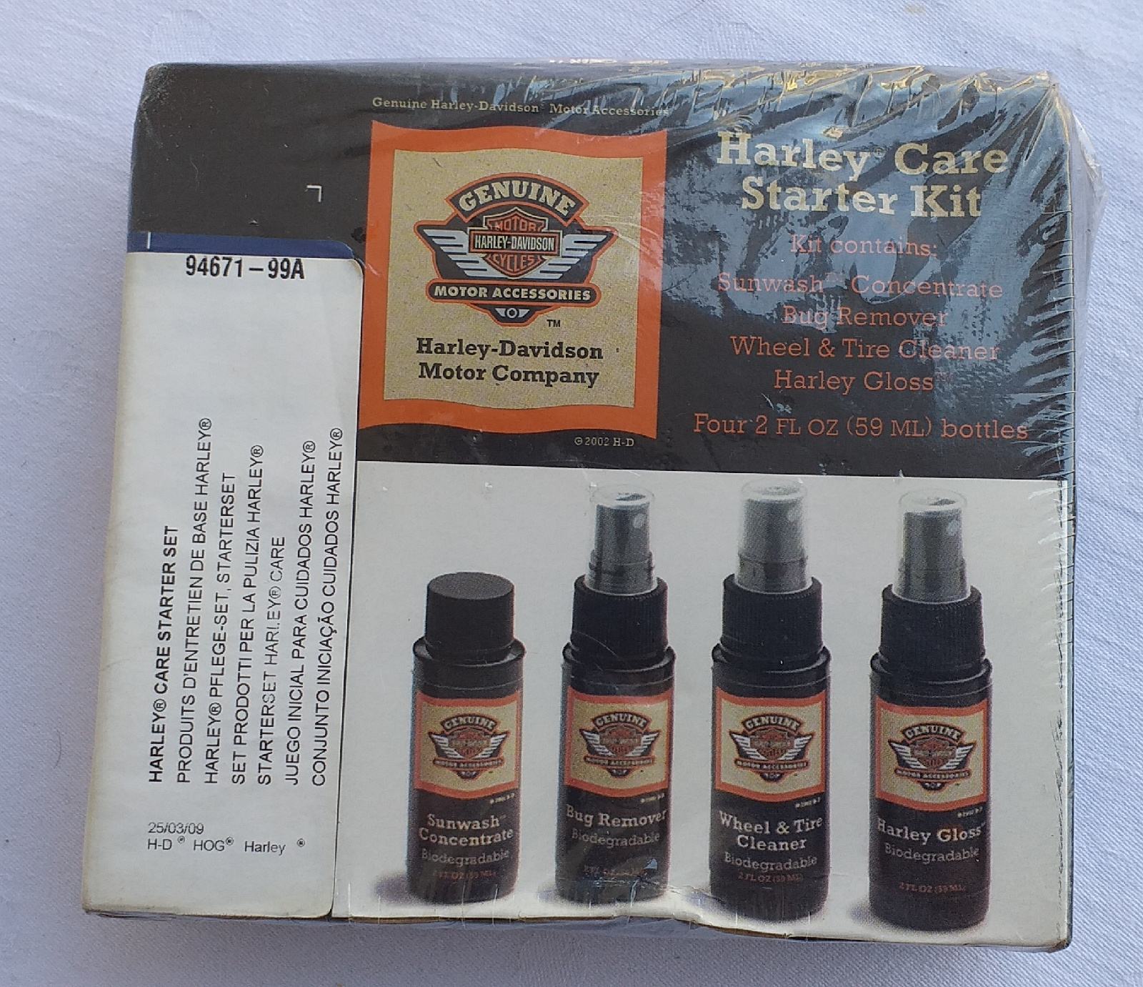 HARLEY care Starter kit - NOVO