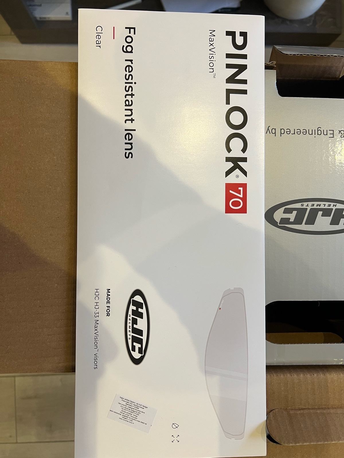 Pinlock 70 HJC HJ-33