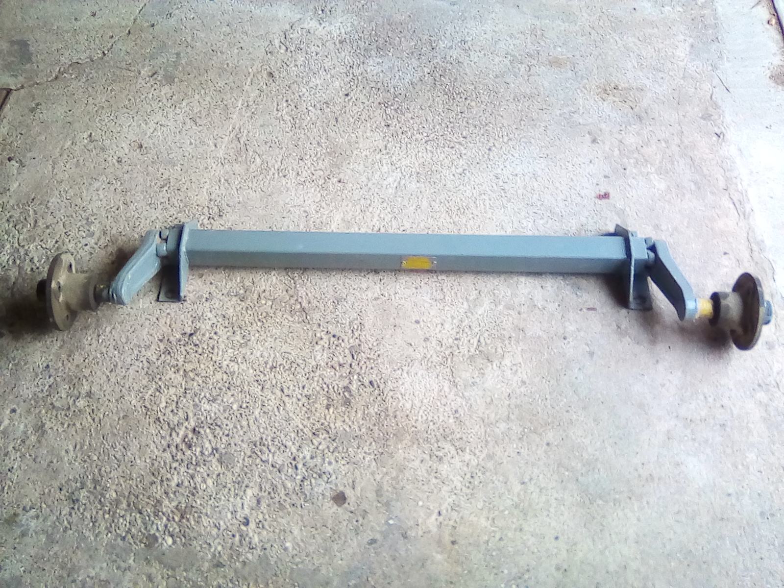 Torziona osovina za ATV prikolicu teretnu nacrt