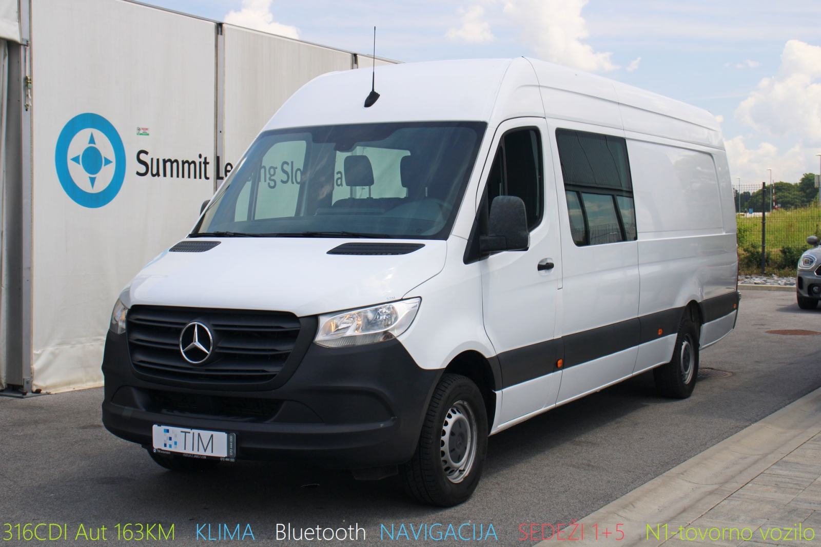 Mercedes Benz Sprinter 316CDI 7G-Tronic NAVIGACIJA AVT.KLIMA Bluetooth ...