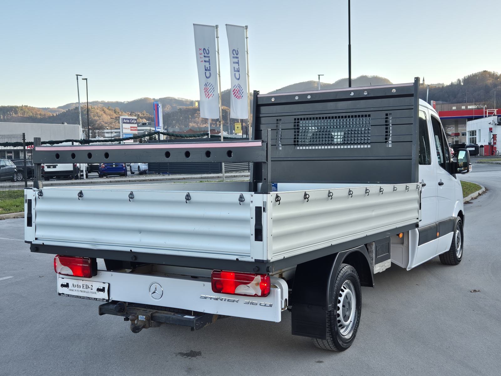 MERCEDES SPRINTER 316CDI-AVTOMATIK-7 SEDEŽEV+KESON 3.5M, 2016 god.