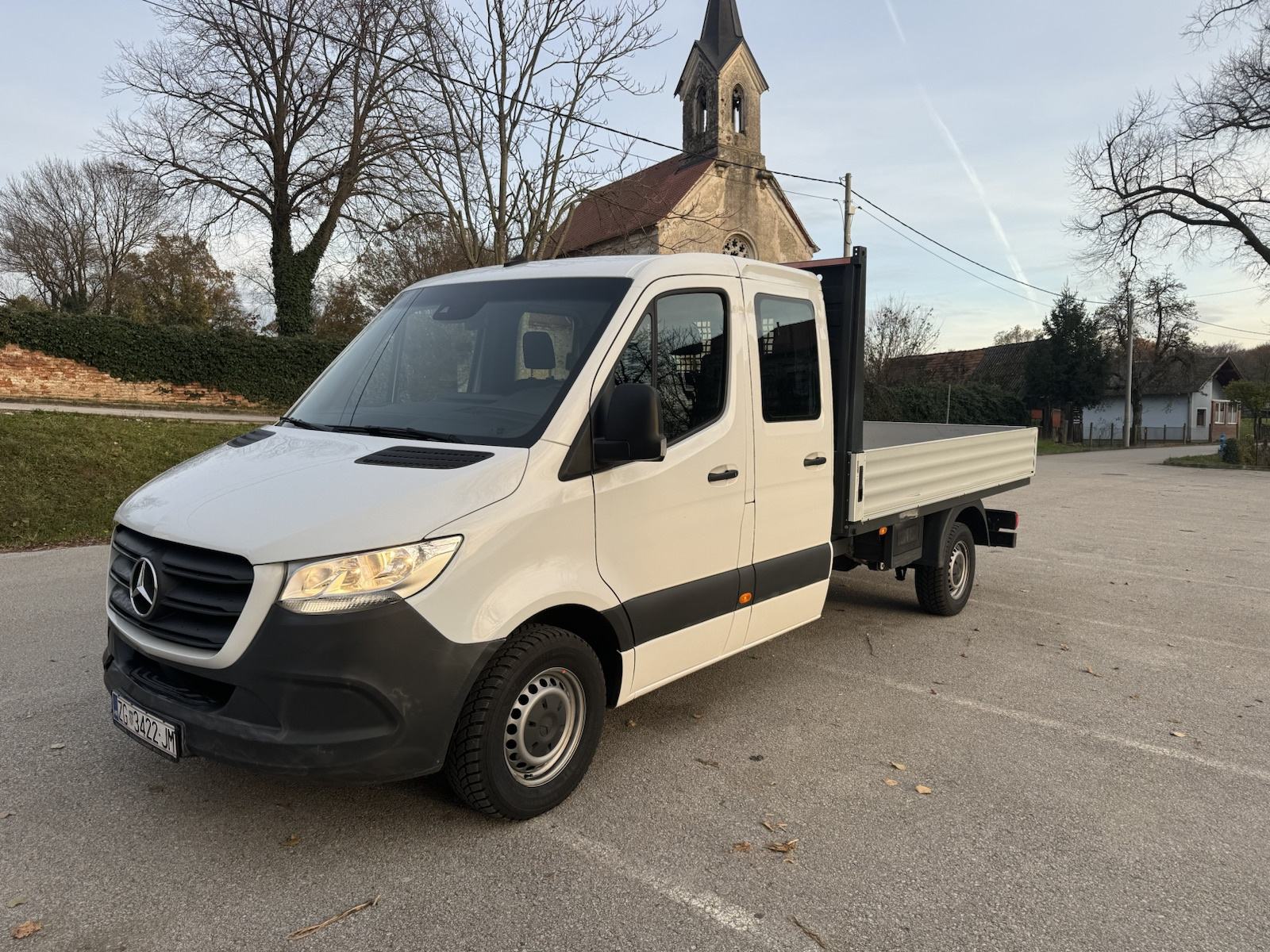 MERCEDES SPRINTER 317 CDI DUPLA KABINA+SANDUK,MAXI, 2021 god.