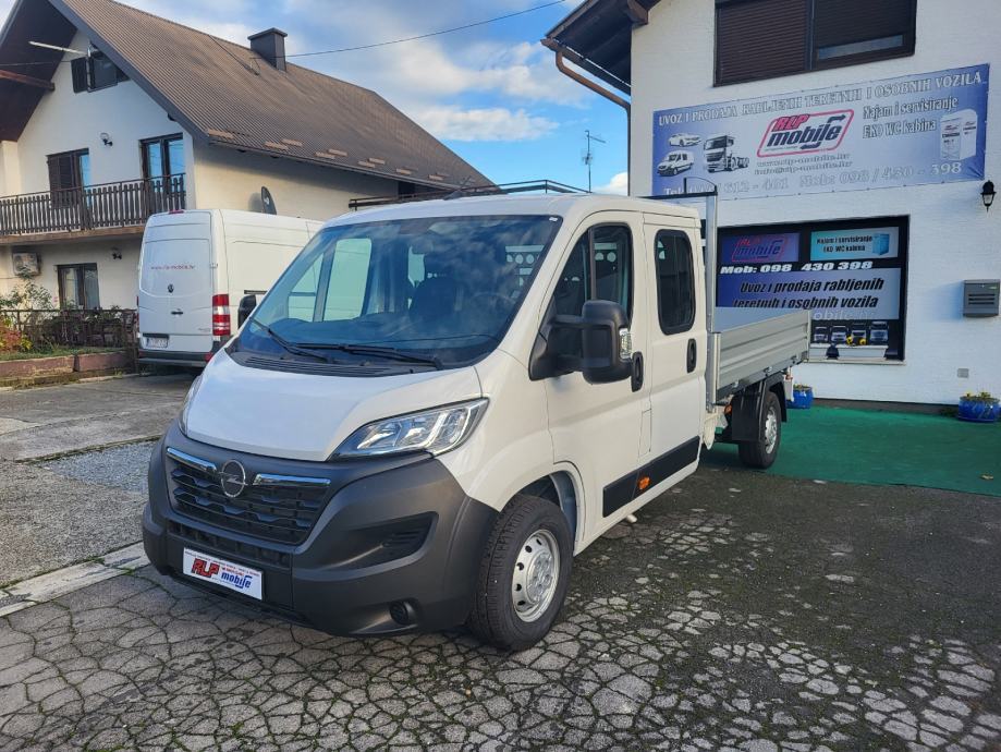 OPEL MOVANO 2.2D*TROSTRANI KIPER HENSCHEL*140KS*KLIMA*7SJ*NOVO VOZILO ...