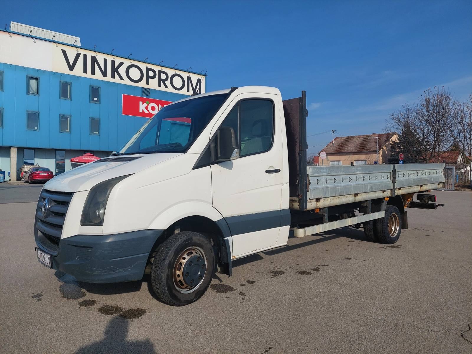 VW CRAFTER MAX 2.5 TDi utovarni sanduk 5 metara 9000 € sa PDVom, 2008 god.