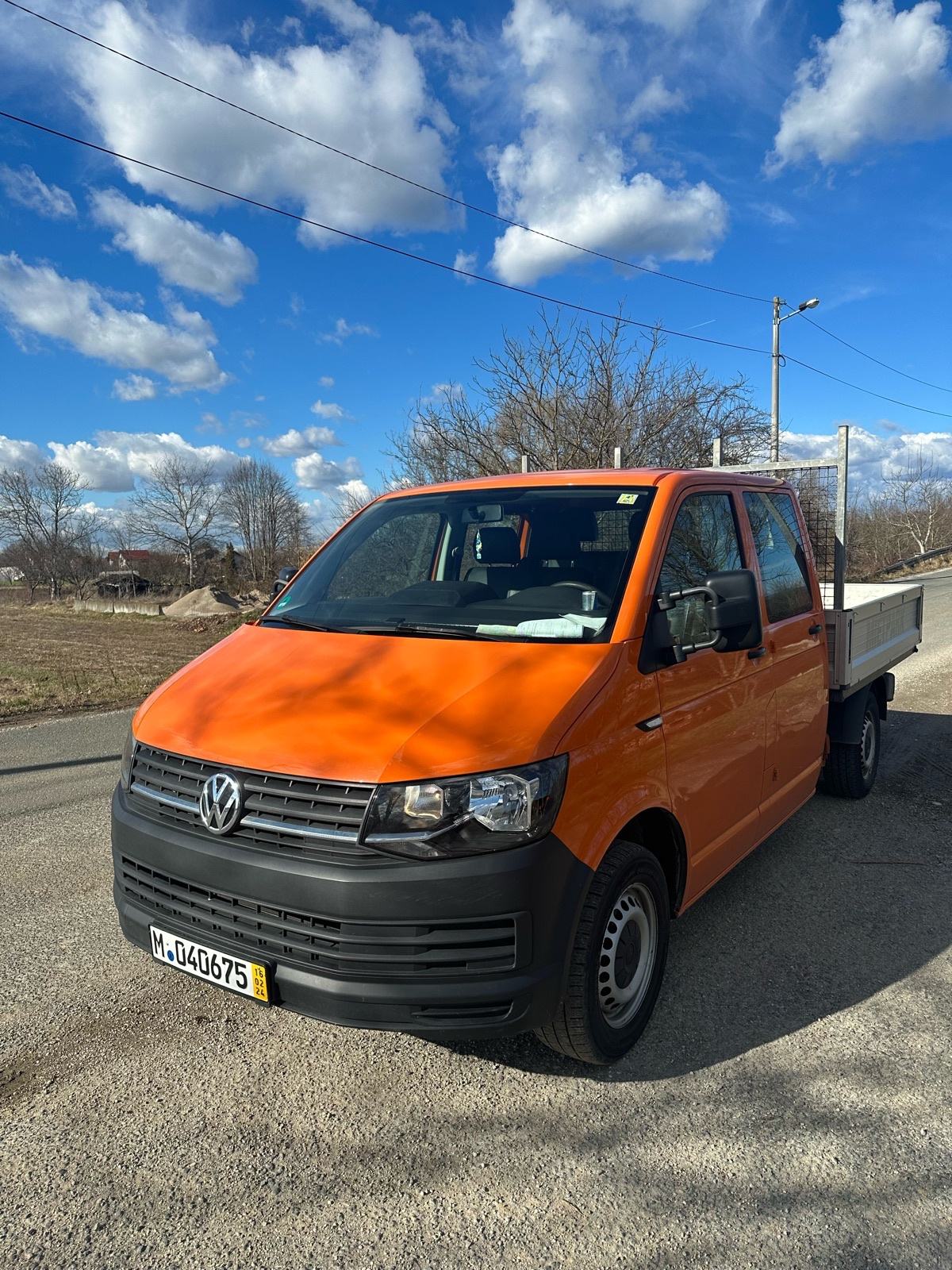 VW T6 otvoreni/ dupla kabina, 2017 god.