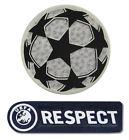 UEFA CHAMPIONS LEAGUE PATCH + RESPECT PATCH *ORIGINAL*