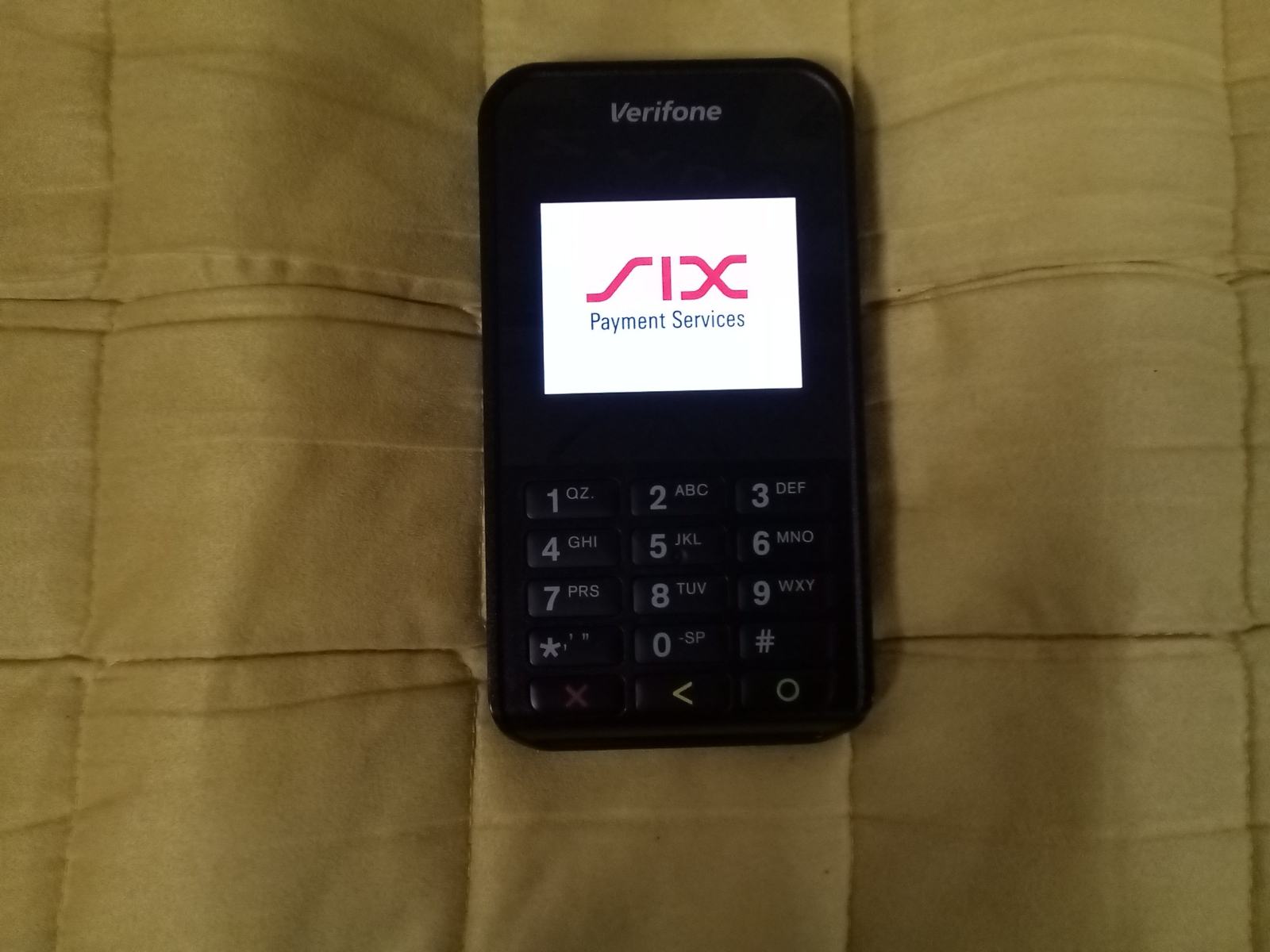 Verifone model E_355