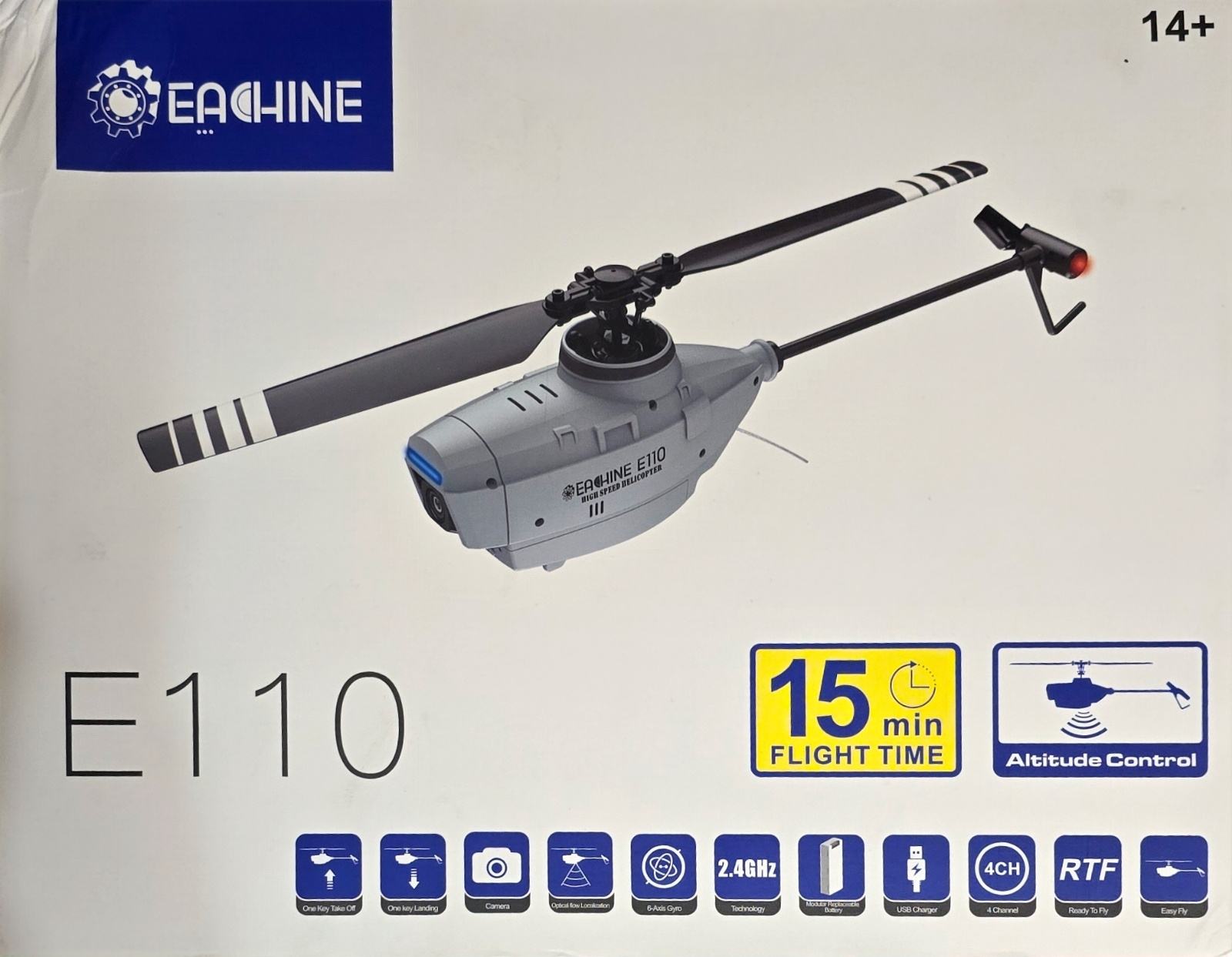 Eachine e110 rc fpv helihopter