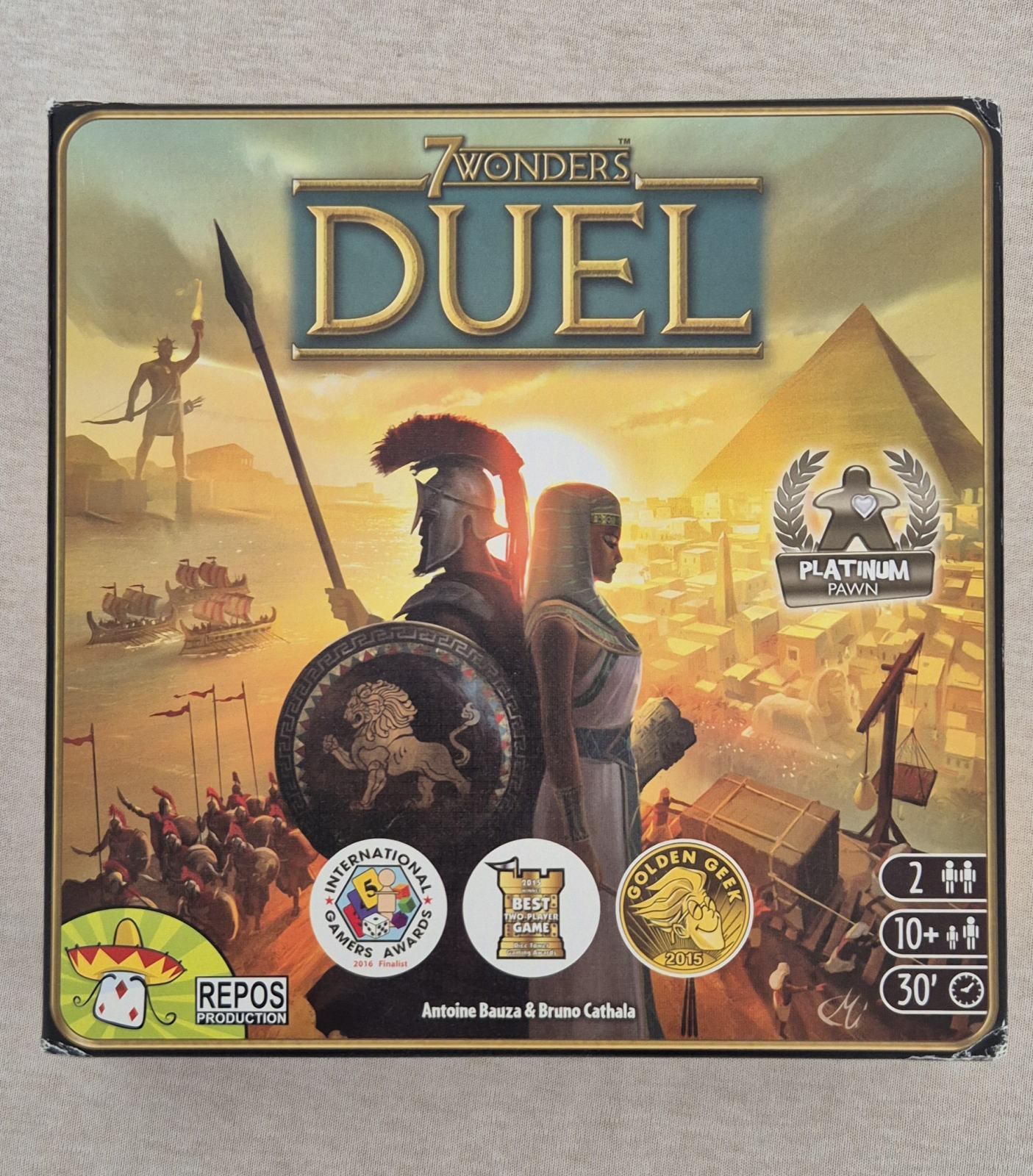 7 Wonders Duel - društvena igra, strategija, 2 igrača