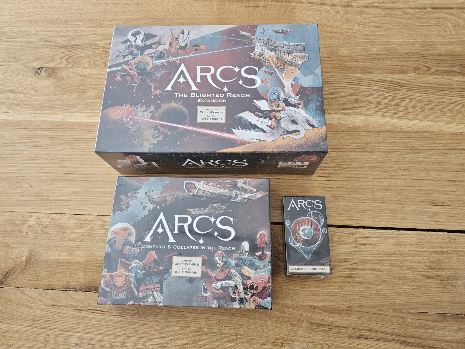 Arcs: Base Game / The Blighted Reach Expansion / Leaders and Lore Pack